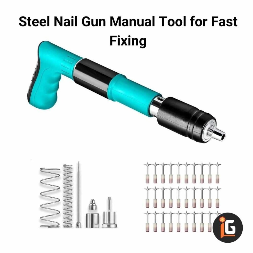 Steel Nail Gun Manual Tool For Fast Fixing | Indiatic Gadgets