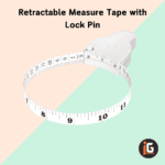 Retractable Measure Tape With Lock Pin | Indiatic Gadgets