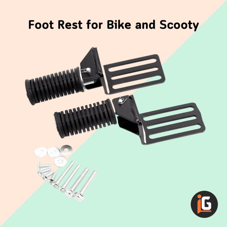 Foot Rest For Bike And Scooty | Indiatic Gadgets