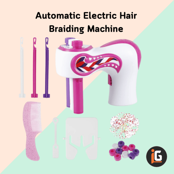 Automatic Electric Hair Braiding Machine | Indiatic Gadgets