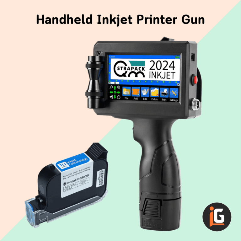 Handheld Inkjet Printer Gun For On-the-Go Printing