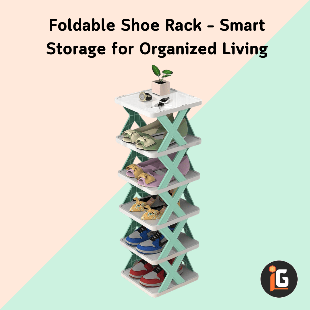 Foldable Shoe Rack – Smart Storage For Organized Living